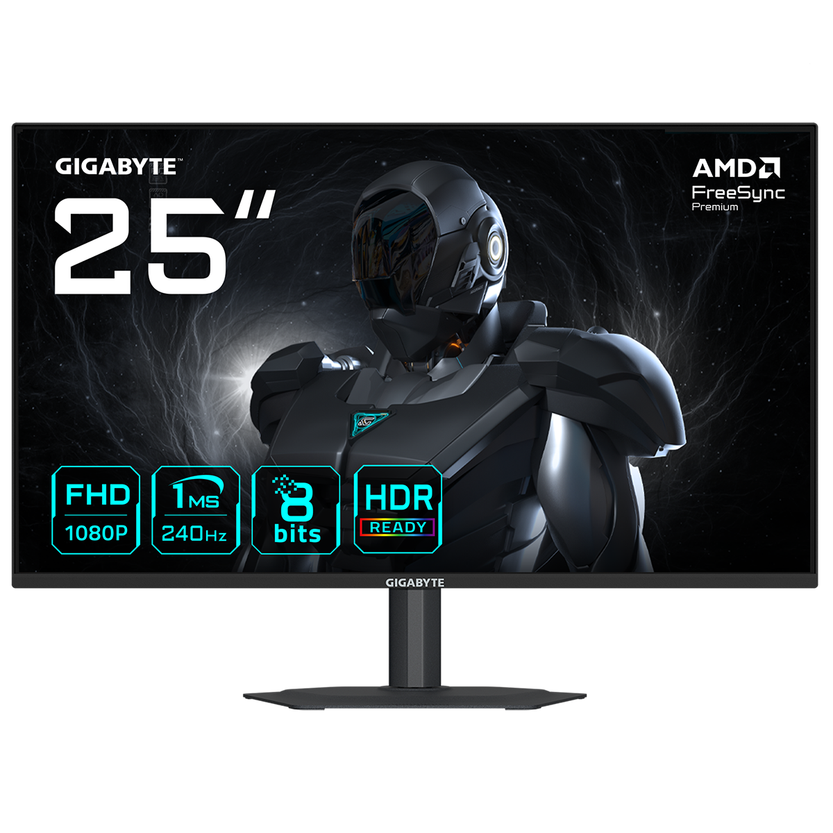 24.5" Монитор Gigabyte G25F2A, IPS, 1920x1080, 240 Гц (20VM0-G25F2ABM-1EKS)