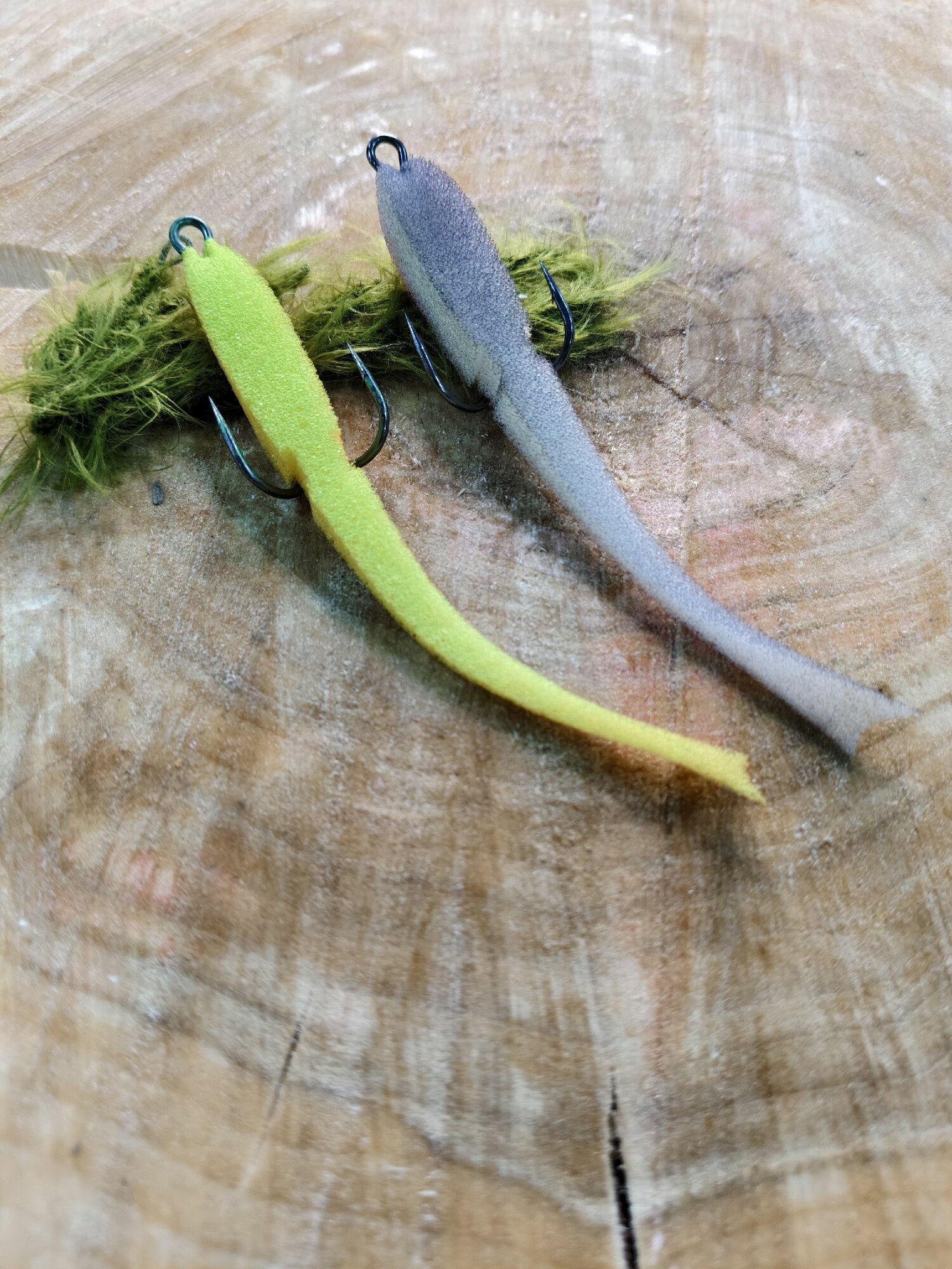 Поролоновая рыбка APS Slim 105мм (набор 2 штуки , цв 149)Поролон Питерцова на судака, щуку, Волжские джиги