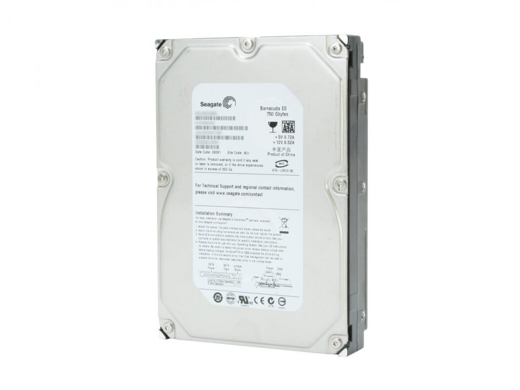 Жесткий диск Seagate ST3750641NS 750Gb SATAII 3,5" HDD