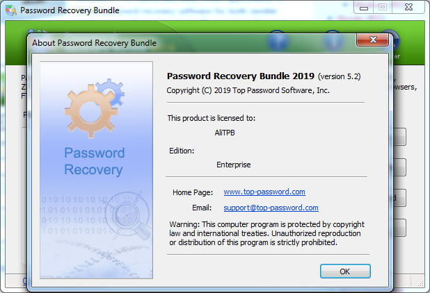 Password Recovery Набор Enterprise Ключ (3 PCs) • Цифровой ключ