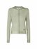 Кардиган FENDI Logo-embroidery cardigan, размер 40, зеленый,