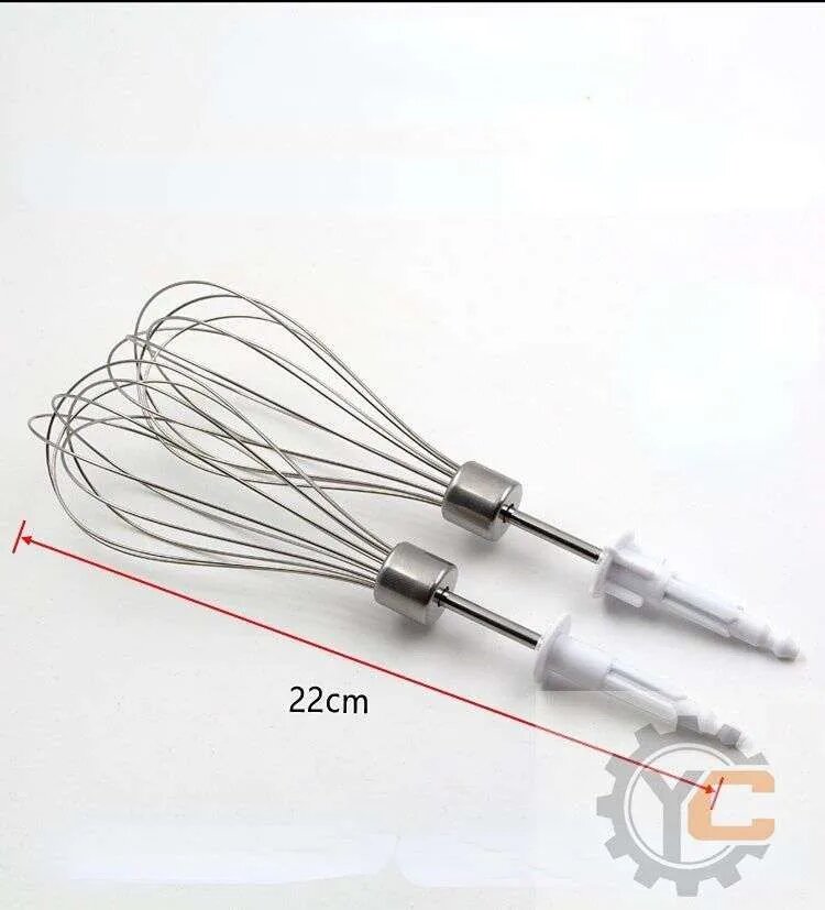 Насадка для электрического венчика (подходит для Bosch) Конструкция из нержавеющей стали с 12 металлическими проволоками Серия MFQ MFQ4020/4030