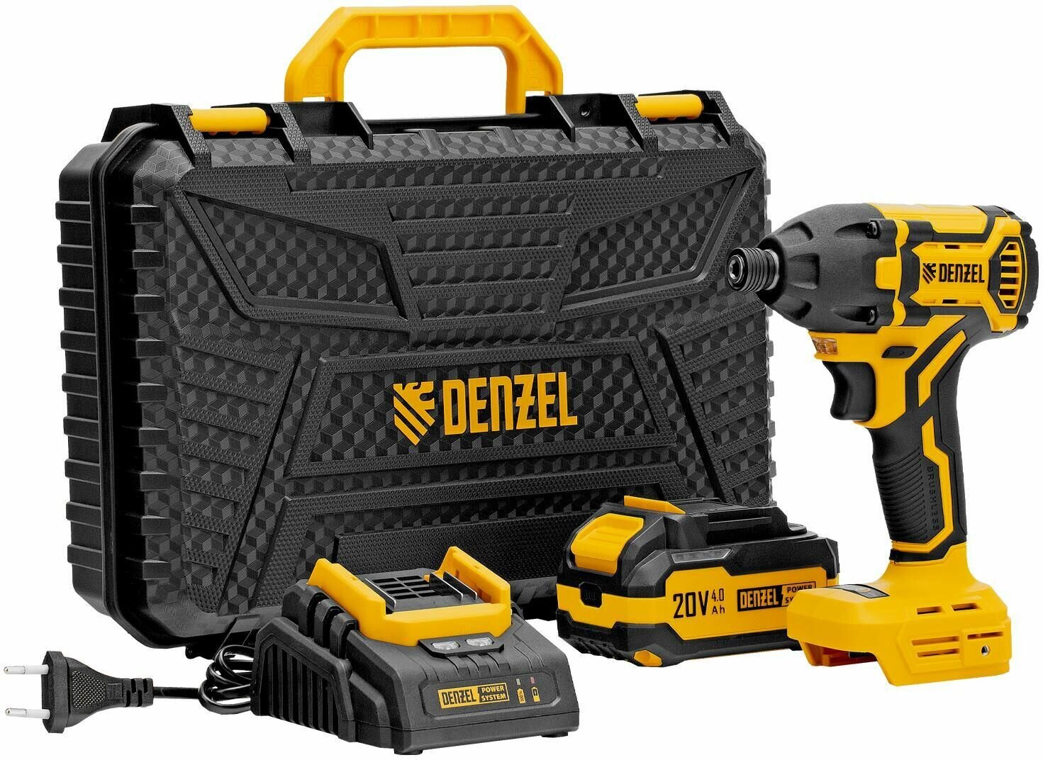 Винтоверт ударный аккумуляторный бесщет. CIDH-BL-20-270, 20