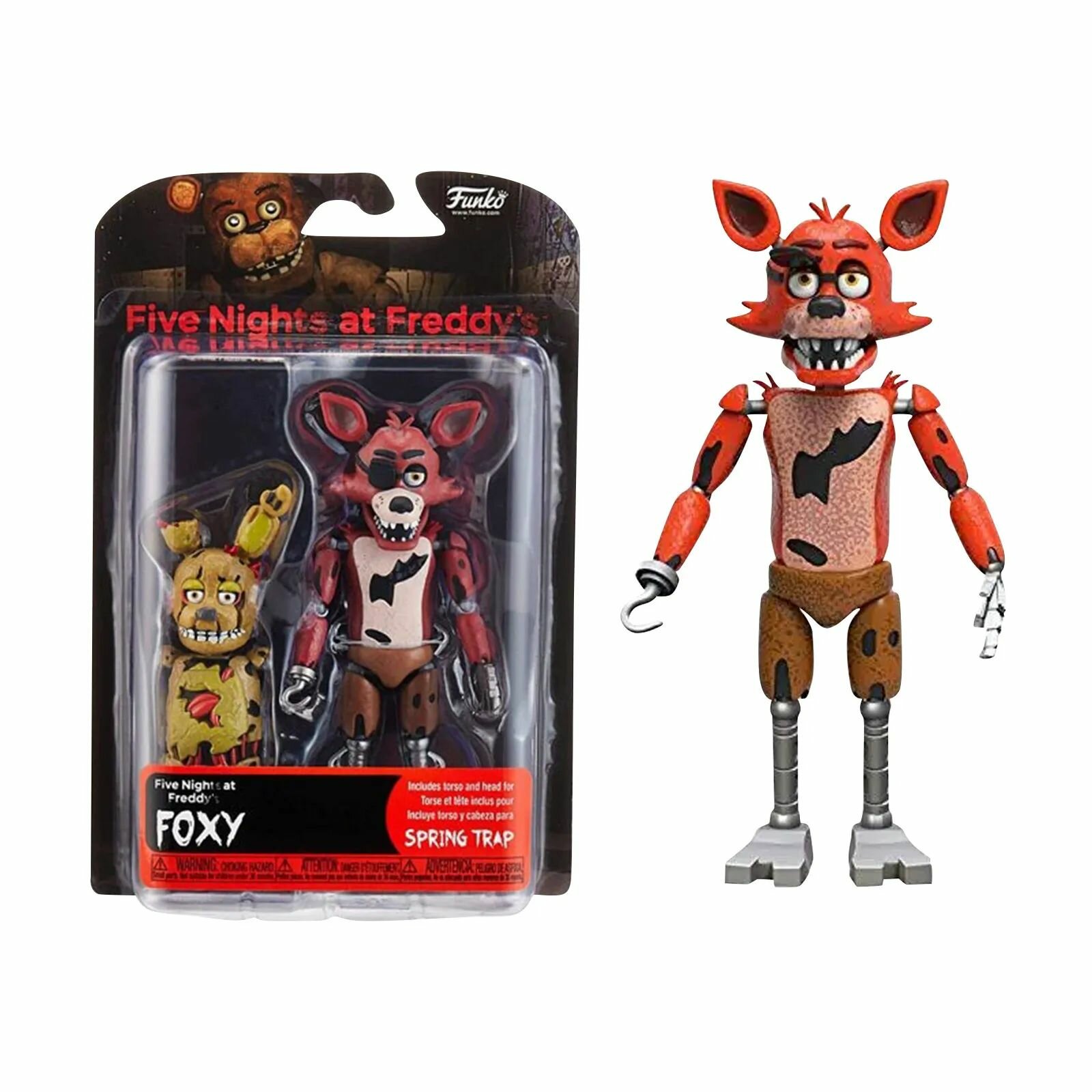14CM FNAF Цифровой кошмар Фредди Бонни Фокс Чика ПВХ игрушки
