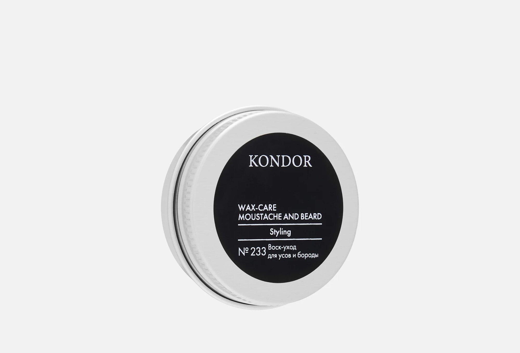 Воск для бороды и усов Kondor Wax-Care 233, для всех типов, 30мл