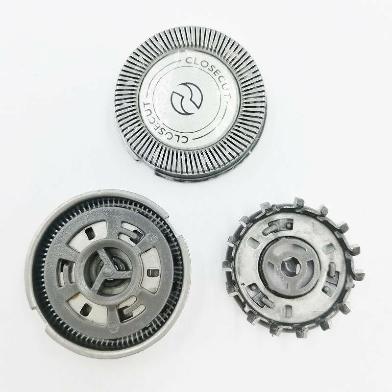 Сменные головки для электробритвы MyPads HQ4 набор из 3 шт, роторные лезвия из нержавеющей стали