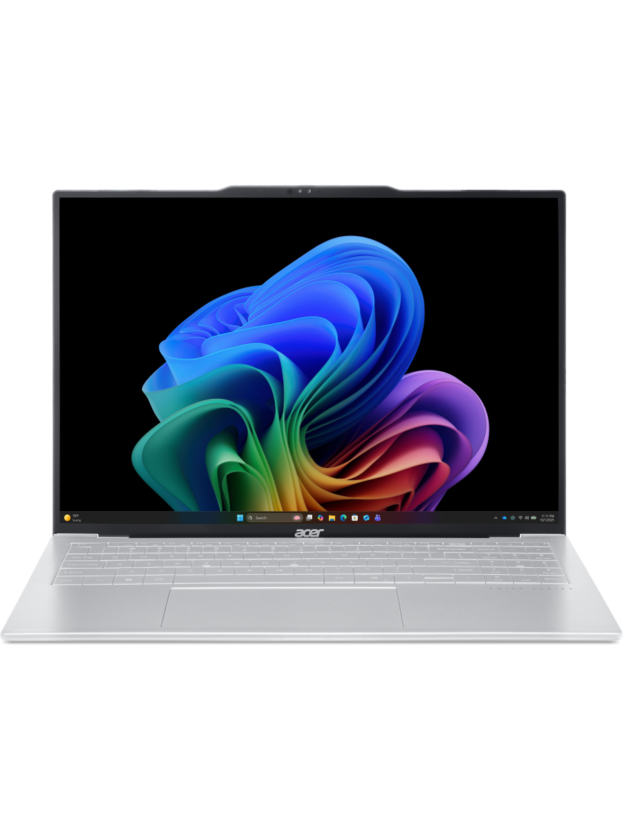 Ноутбук Acer 16" Swift Air SFA16-61M-R0MH Ryzen AI 5 330/16Gb/SSD512Gb/noOS/серебристый