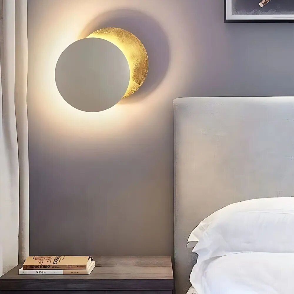 Настенный светильник Sunmoon LED 5 Вт 220В бронза, белый круглый для отеля
