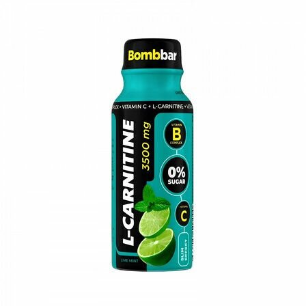 BOMBBAR L-CARNITINE shot 100 мл (лайм-мята)