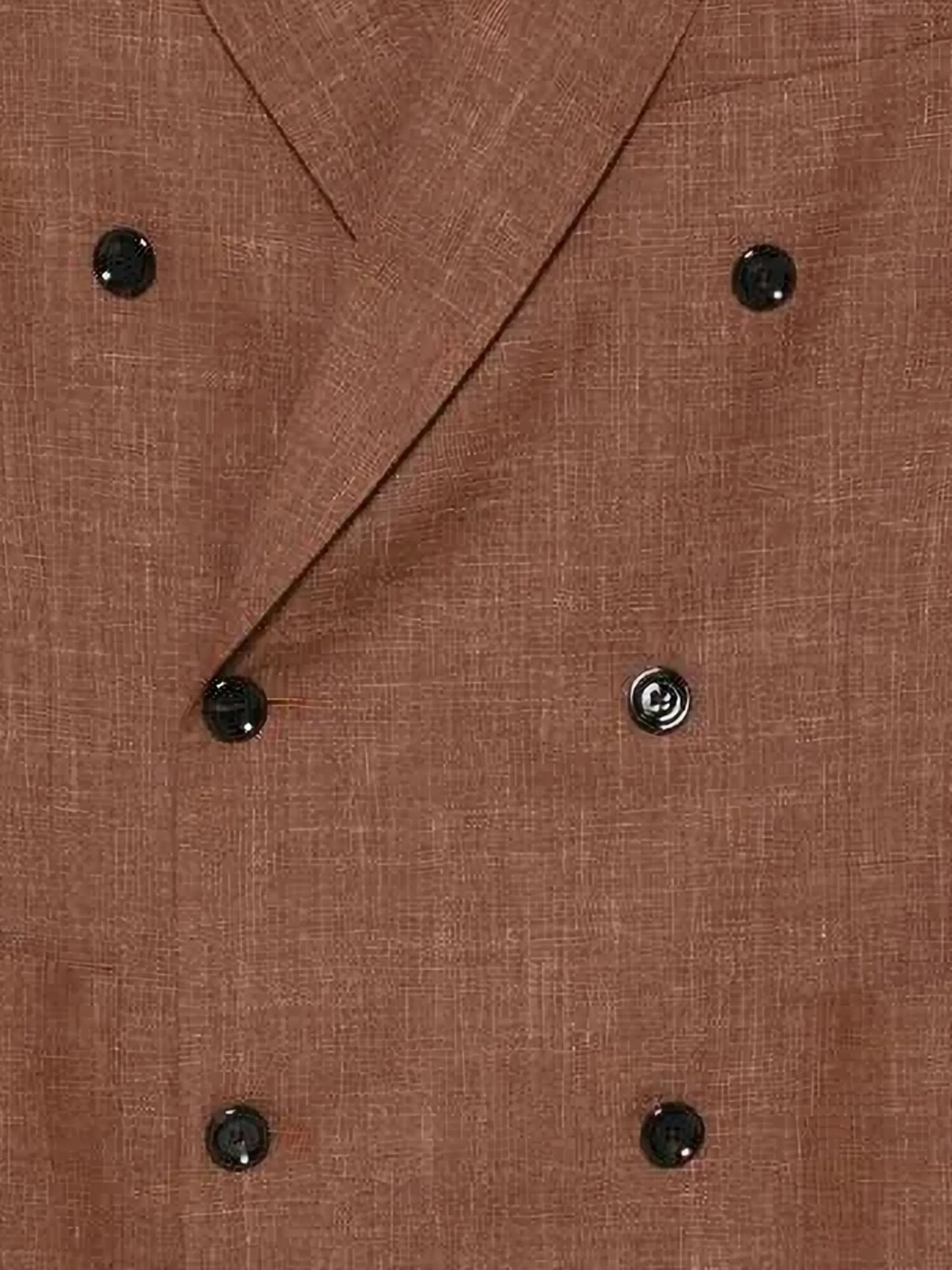 Куртка Lardini Double-breasted peak-lapel jacket, размер 48, brown — фото 1