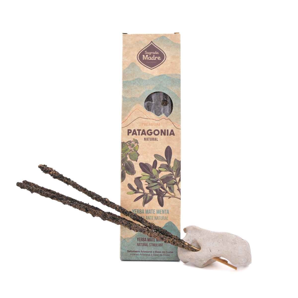 Patagonia YERBA MATE MINT, Sagrada Madre (Благовония мате С мятой, Саграда Мадре), уп. 6 палочек.