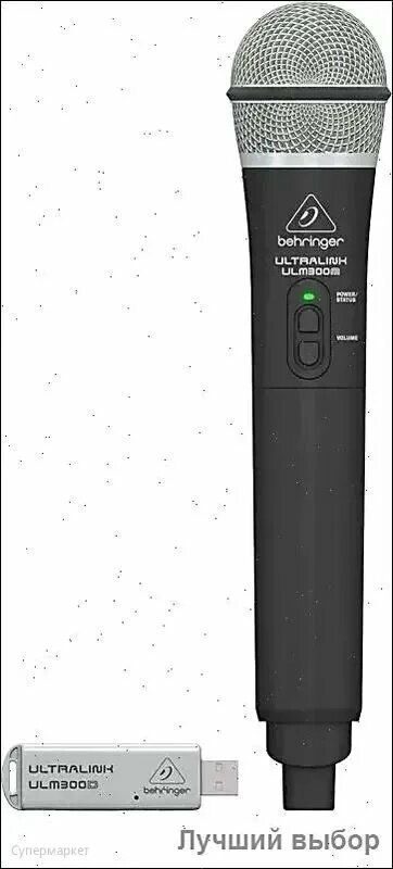 Микрофон радиосистема ULM300USB, универсальный, ручной передатчик, мини-приемник с USB