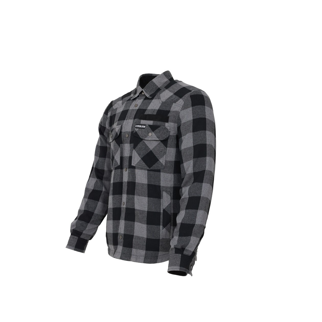 Мотокуртка Hyperlook Hennessy Grey. XXXL. Черный-серый