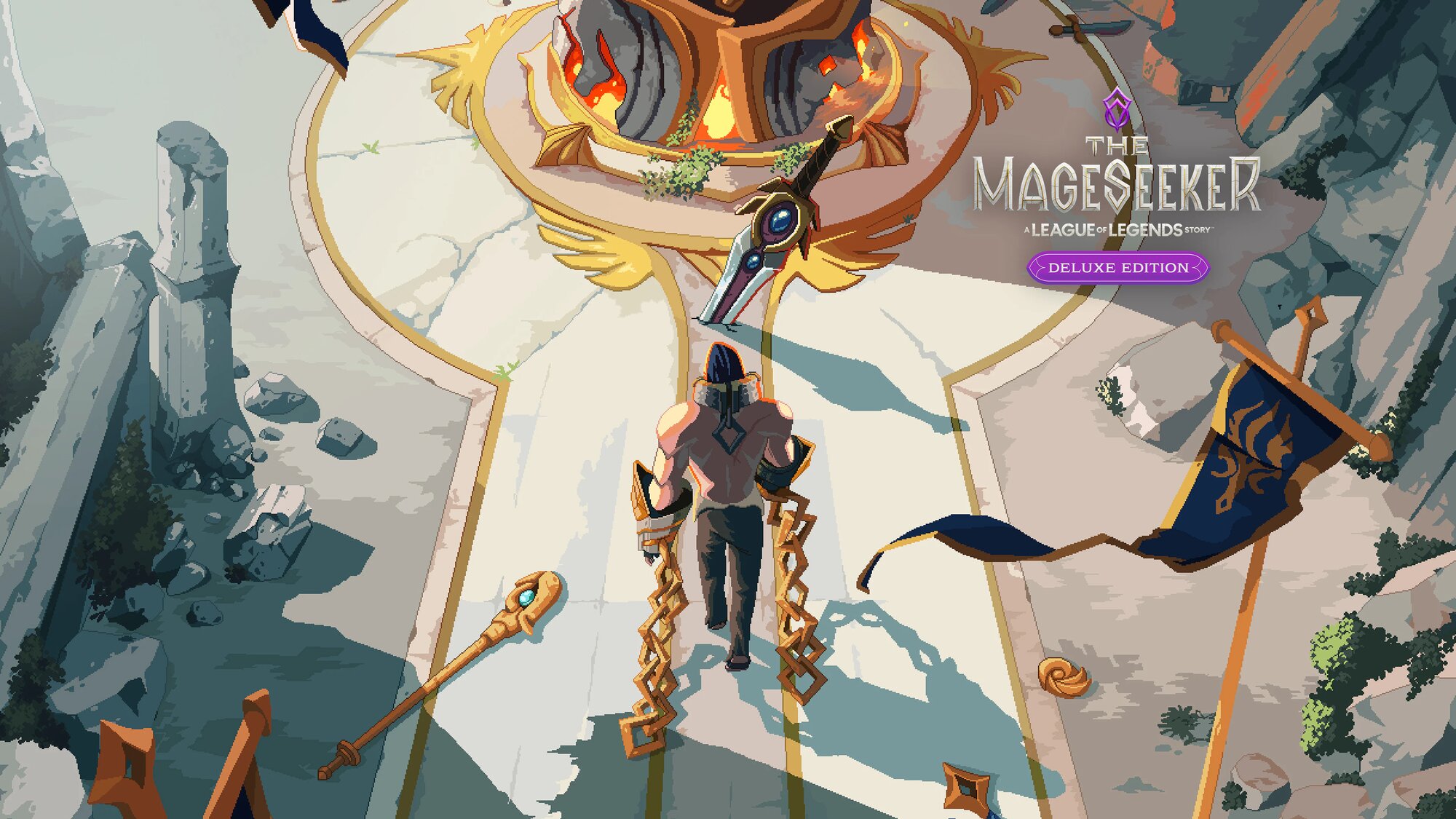 Игра The Mageseeker: A League of Legends Story PS4 & PS5 Deluxe Edition, цифровое издание PlayStation 4 и PlayStation 5, регион Турция / код пополнения баланса