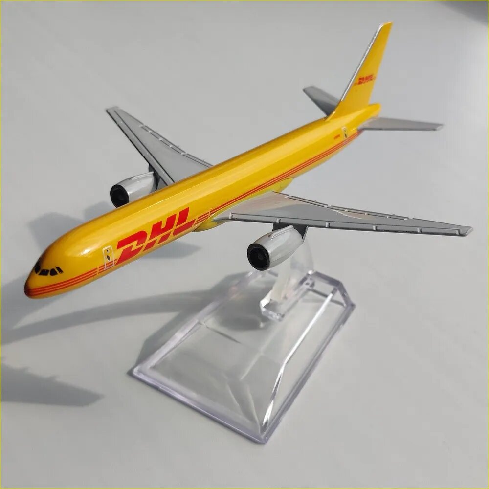 Эксклюзивная коллекционная модель DHL самолета 1/500 для подарка
