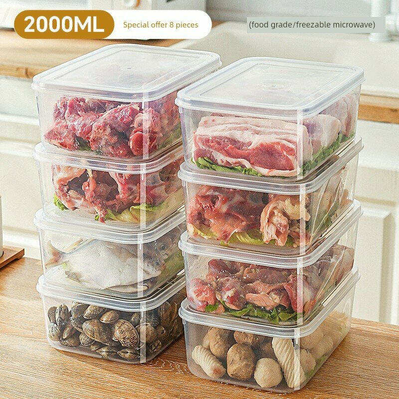 Кухонный контейнер для хранения продуктов, термостойкий и морозостойкий пластиковый контейнер для микроволновой печи,