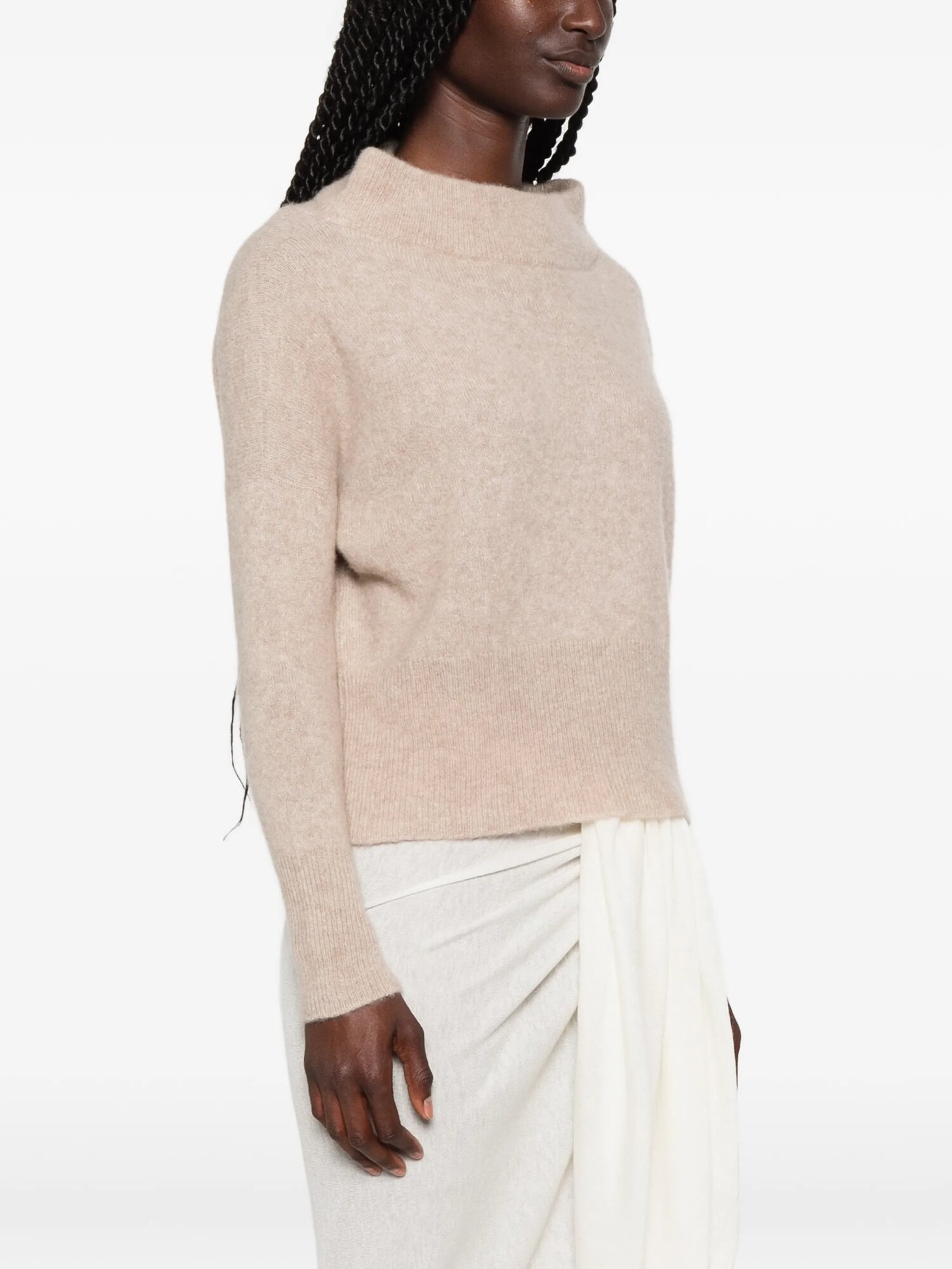 Свитер LA JULIE Funnel-neck sweater, размер OneSize, , разноцветный — фото 1