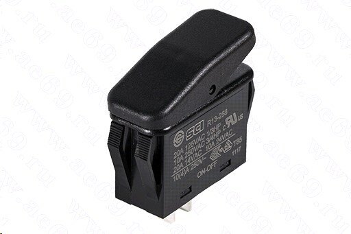 Выключатель клавишный 12В 20А 2-позиционный On-Off IP56**********