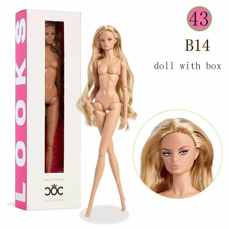 Мода 12 дюймов Супермодель 1/6 BJD Кукла