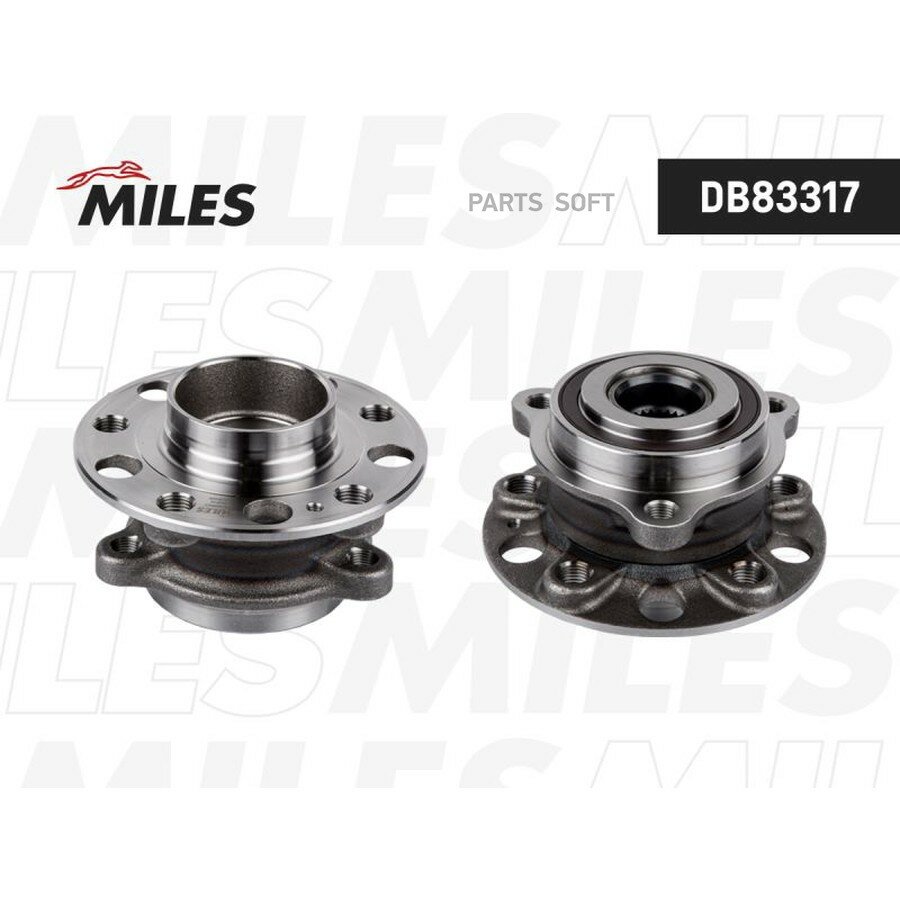 MILES DB83317 Ступица передняя с подшипником Haval Dargo/Dargo X (2022-) ()