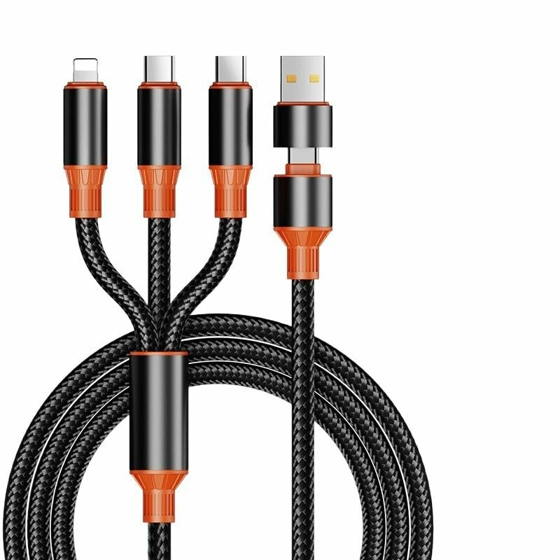 2 в 3 1.2M быстрый зарядный кабель микро USB типа C кабель молнии для Samsung Xiaomi Huawei iPhone