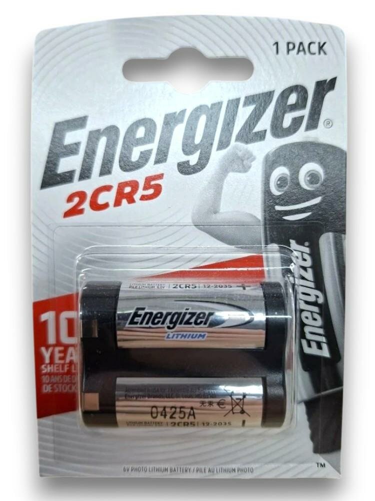 Батарейка Energizer 2CR5 Lithium 6V BL1 , 1шт.