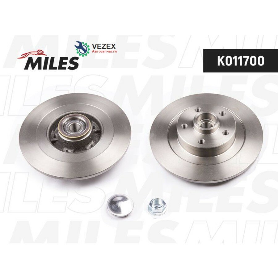 MILES K011700 Тормозной диск