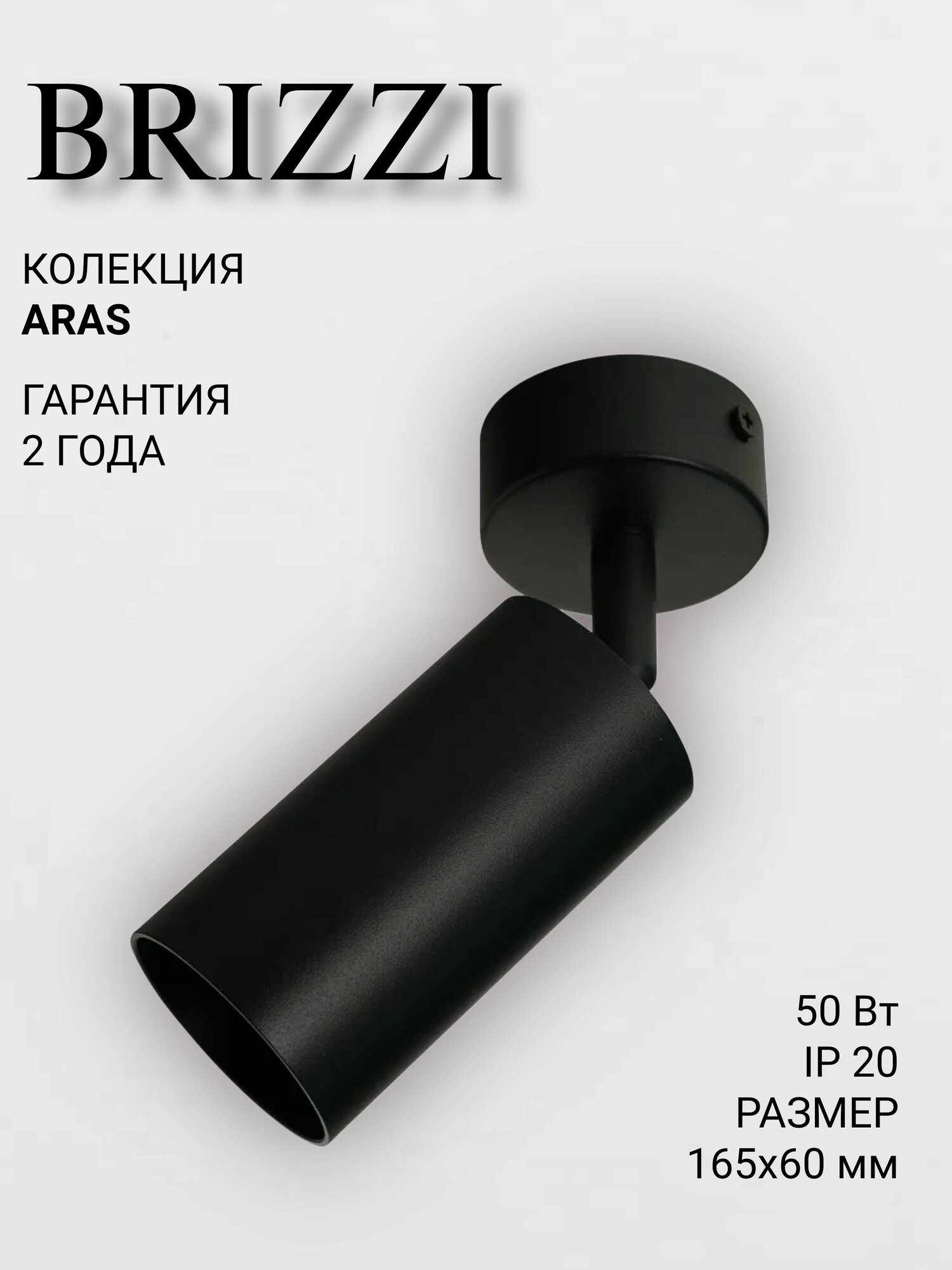 Потолочный светильник-спот BRIZZI ARAS BR08076