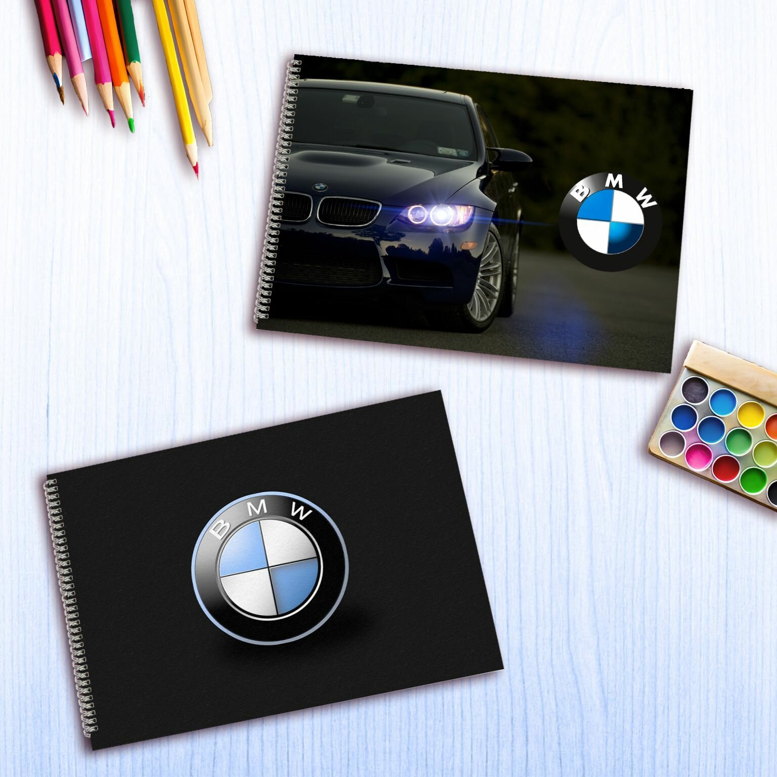 Альбомы для рисования автомобили БМВ, BMW
