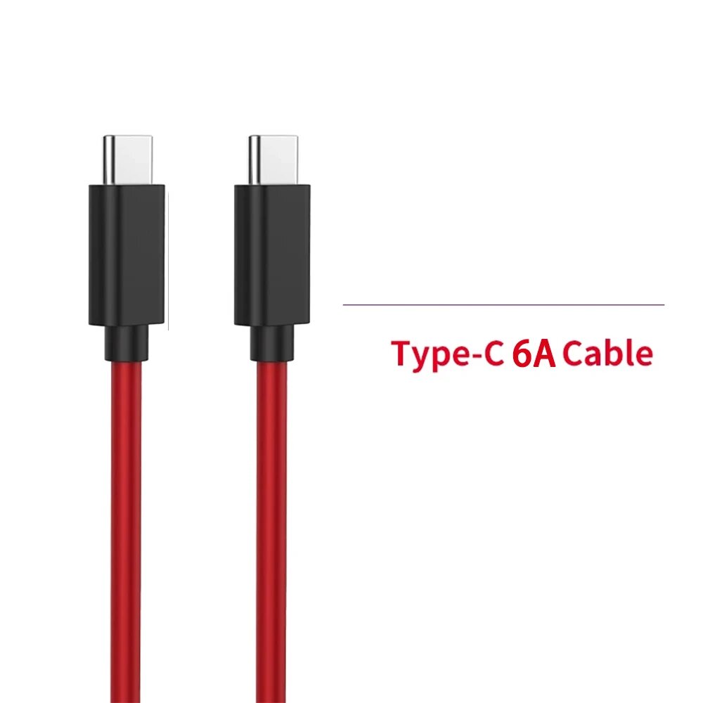 Быстрый Зарядный Адаптер PD 80W 120W 135W 6A Для Nubia Red Magic 7 7S Z40 Z40S Pro С Кабелем 2m, I