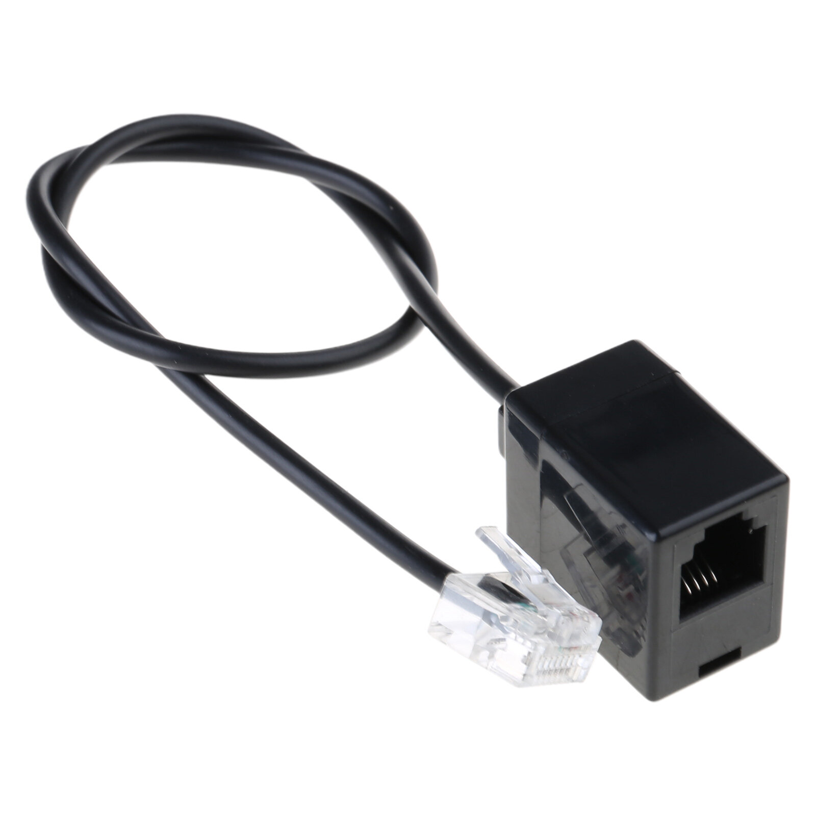 Адаптер RJ45 в RJ11, Ethernet к телефонной линии, 8P8C Male