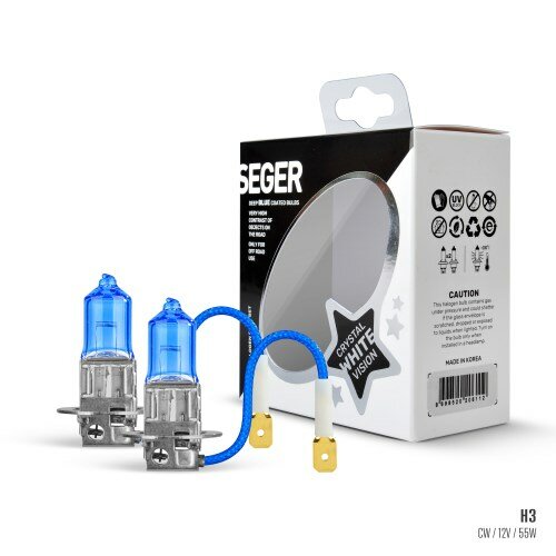 Лампа SEGER H3-12-55 Crystal White 4500K 0 (Made in Korea)