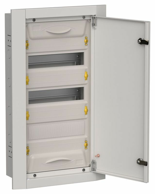 Корпус ЩРв-36 (1х36) TITAN 5 630х365х130 IP31 метал. сер. IEK TI5-50-V-036-31-7035