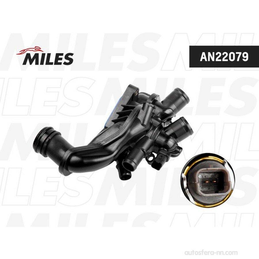 MILES AN22079 Термостат CITROEN C4/PEUGEOT 308 MT 11-