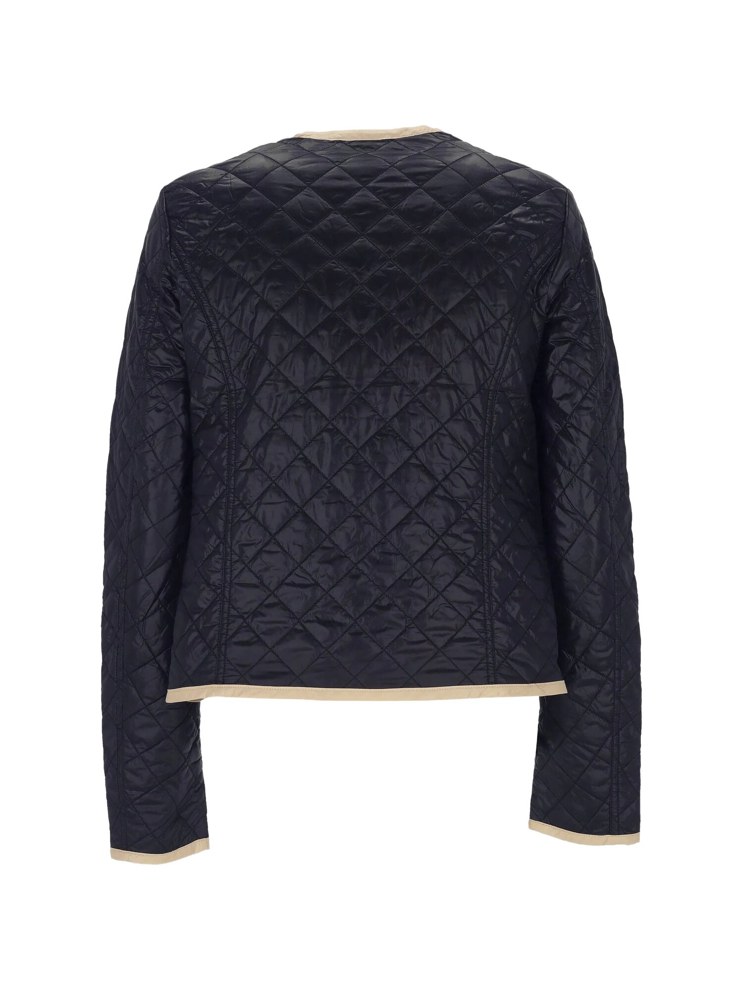Куртка Husky Quilted contrast-trim jacket, размер 46, blue — фото 1
