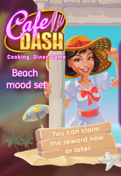 Игра Cafe Dash: Cooking, Diner Game - Beach Mood Set (Steam; PC; Регион активации Весь Мир)