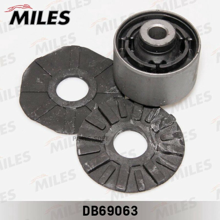 DB69063 MILES Сайлентблок зад. повески продольного рычага MILES DB69063 | цена за 1 шт