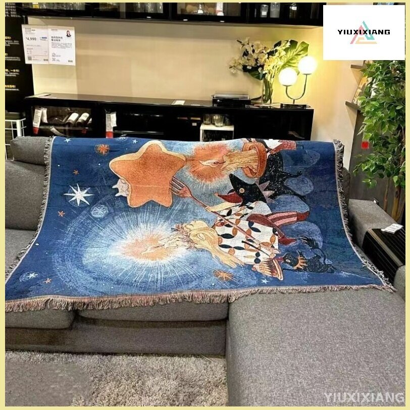 Премиум плед ручной вязки, 160х130 см