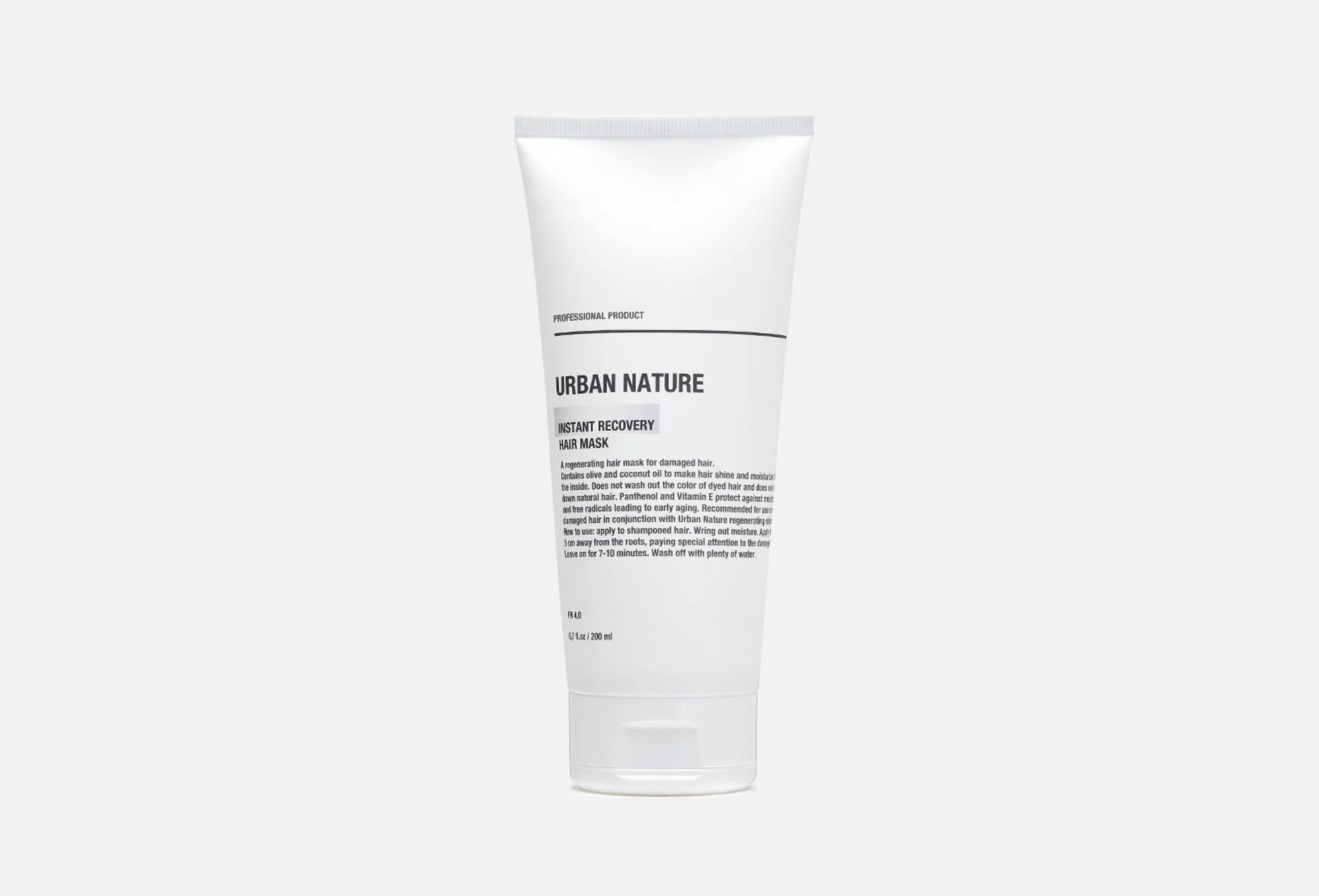 Маска для волос Urban Nature Instant Recovery Hair Mask, увлажняющий эффект, 200 мл
