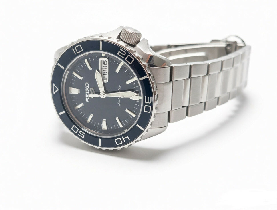 Наручные часы SEIKO, синий, серебристый — фото 1