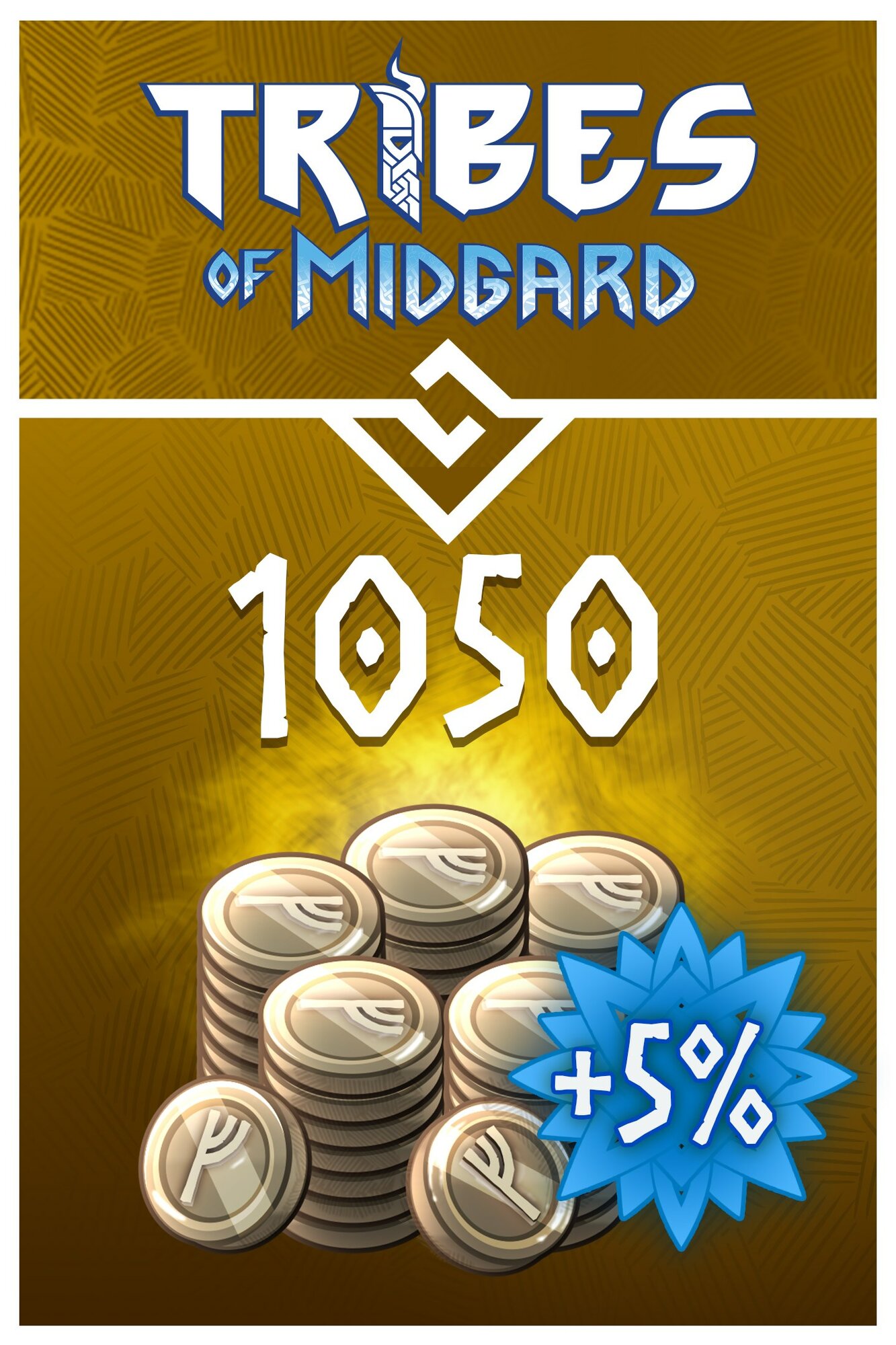 Tribes of Midgard 1050 Platinum Coins — Xbox Series X|S, Xbox One — Цифровая версия