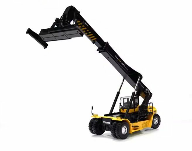 Металлическая модель портального контейнерного погрузчика XCMG XCS4531K, масштаб 1:35, коллекционная портовая техника