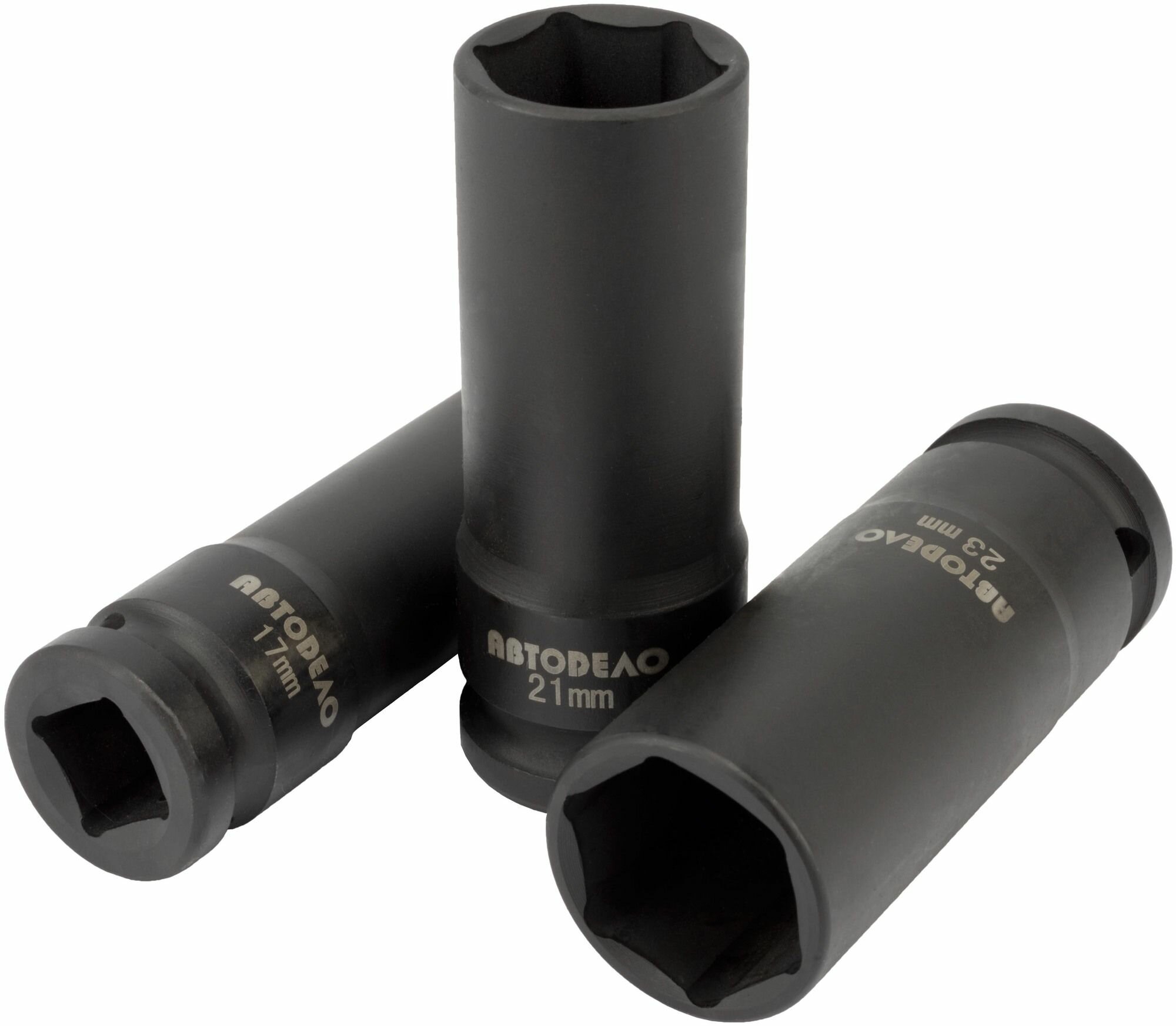 Головка ударная колесная *21 тонкостенная DR1/2" L-78mm АвтоDело 39225