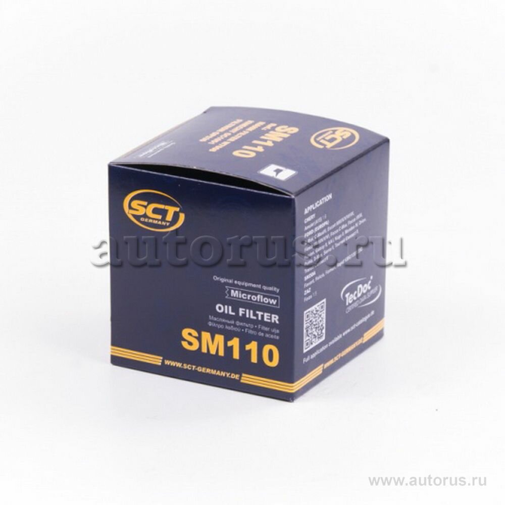 Фильтр масляный FORD Focus II SCT SM110