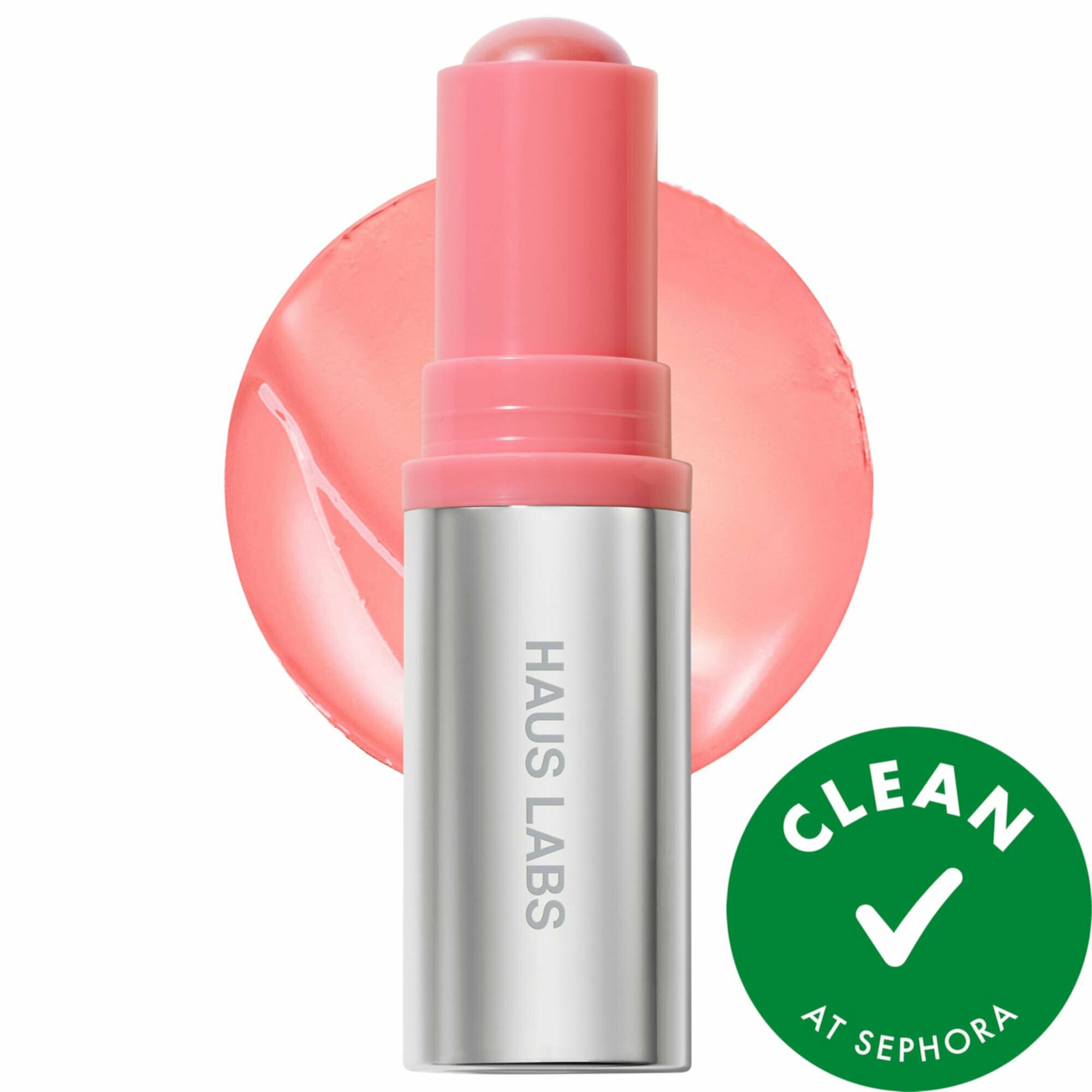 Кремовые румяна Haus Labs By Lady Gaga Color Fuse Longwear Glassy Lip + Cheek Balm Blush Stick - Glassy Pomelo, 5 г