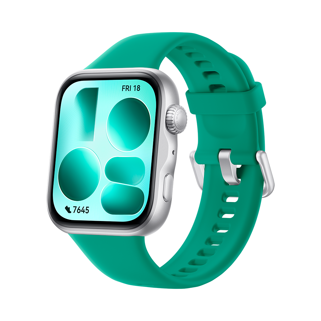 Смарт-часы Huawei Fit 5, ремешок из фторэластомера, зеленый (55020HUC)