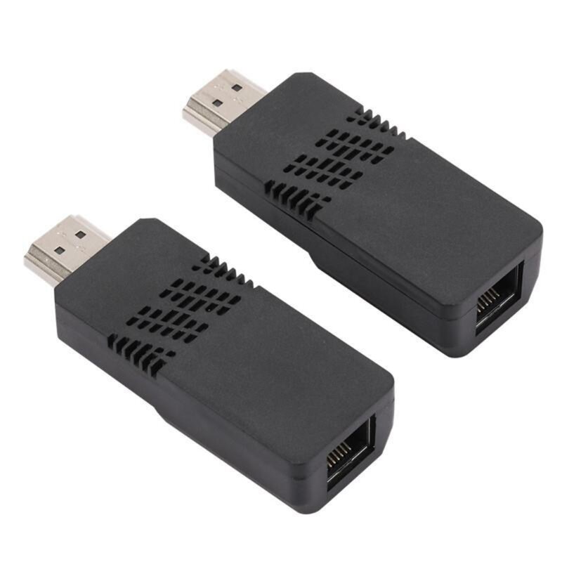 60-метровый удлинитель hdmi с одним сетевым кабелем для подключения к усилителю сигнала rj45
