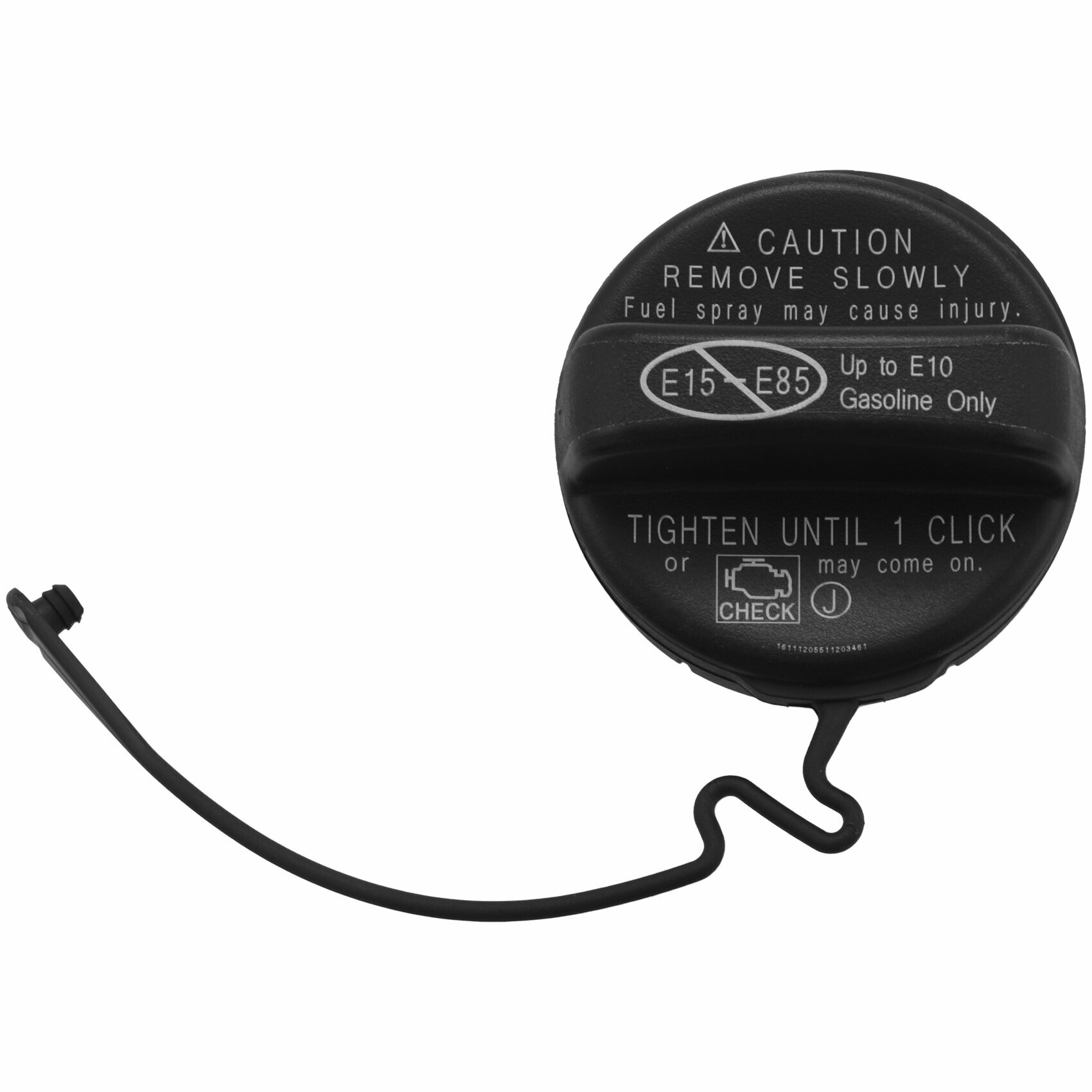 Крышка бензобака 77300-06040 для Toyota (4Runner, Avalon, Camry, RAV4, Highlander, Tundra) и Lexus, черная пластиковая, замена оригинала