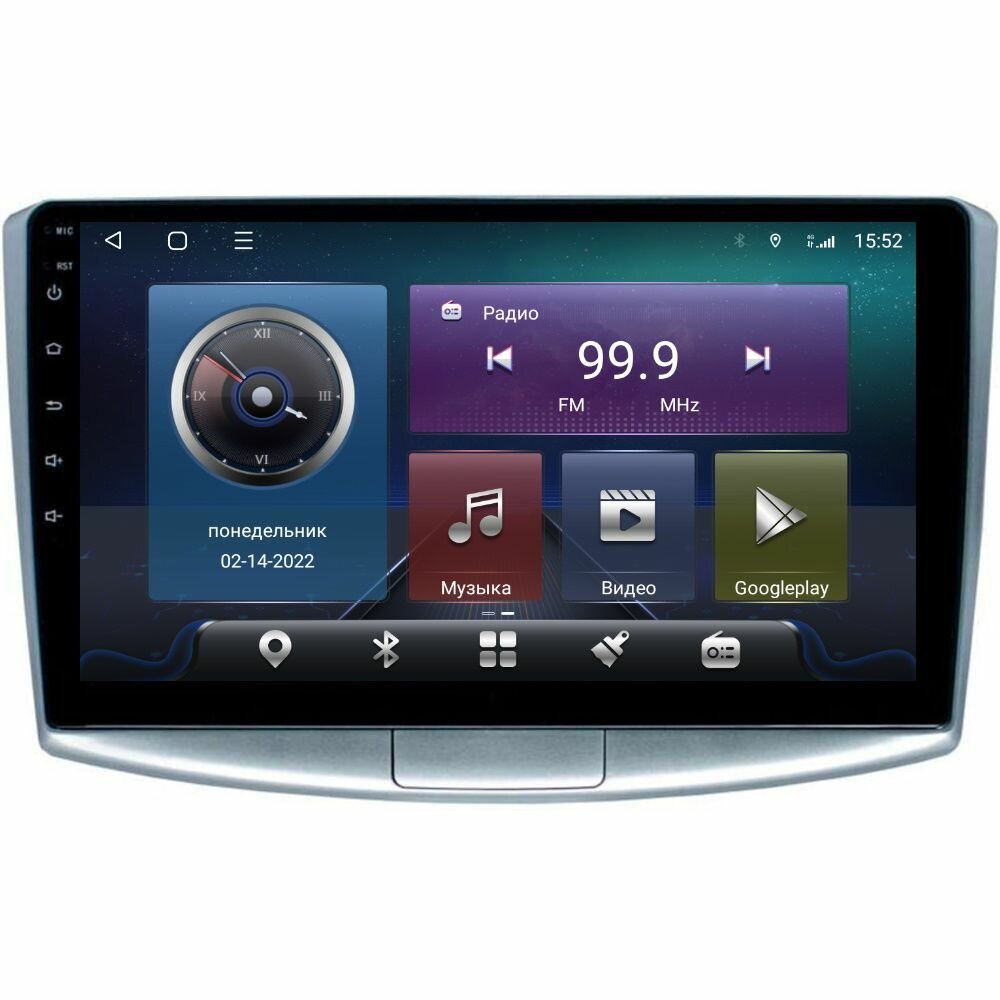 Магнитола CRS-300 Volkswagen Passat B6 B7 CC с Android 14, Процессор 8 ядер, 6/128Gb, Carplay, DSP, 4G(Sim)
