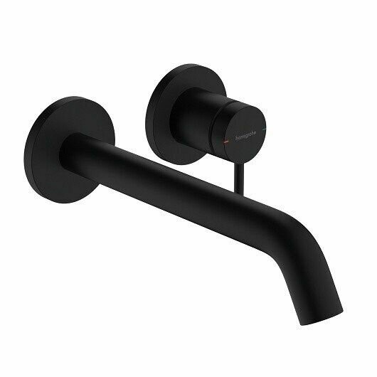Смеситель для раковины Hansgrohe Tecturis S EcoSmart 73351670 матовый черный